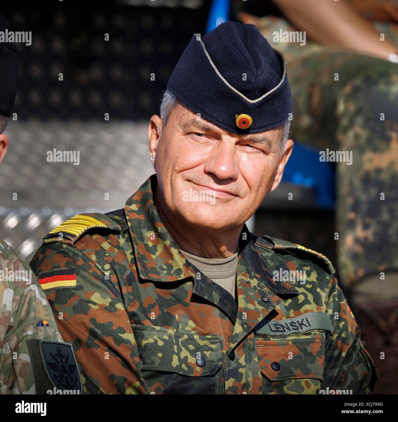 Vice Admiral Frank Martin Lenski, Deputy Inspector of the Navy and Commander of the Fleet and ...