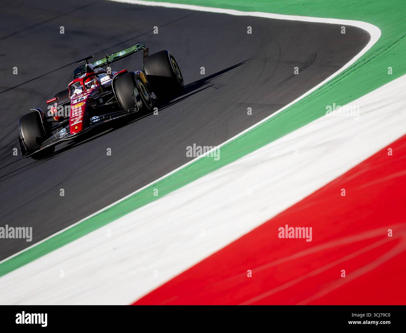 MONZA - Charles Leclerc (Ferrari) during the second free practice ...