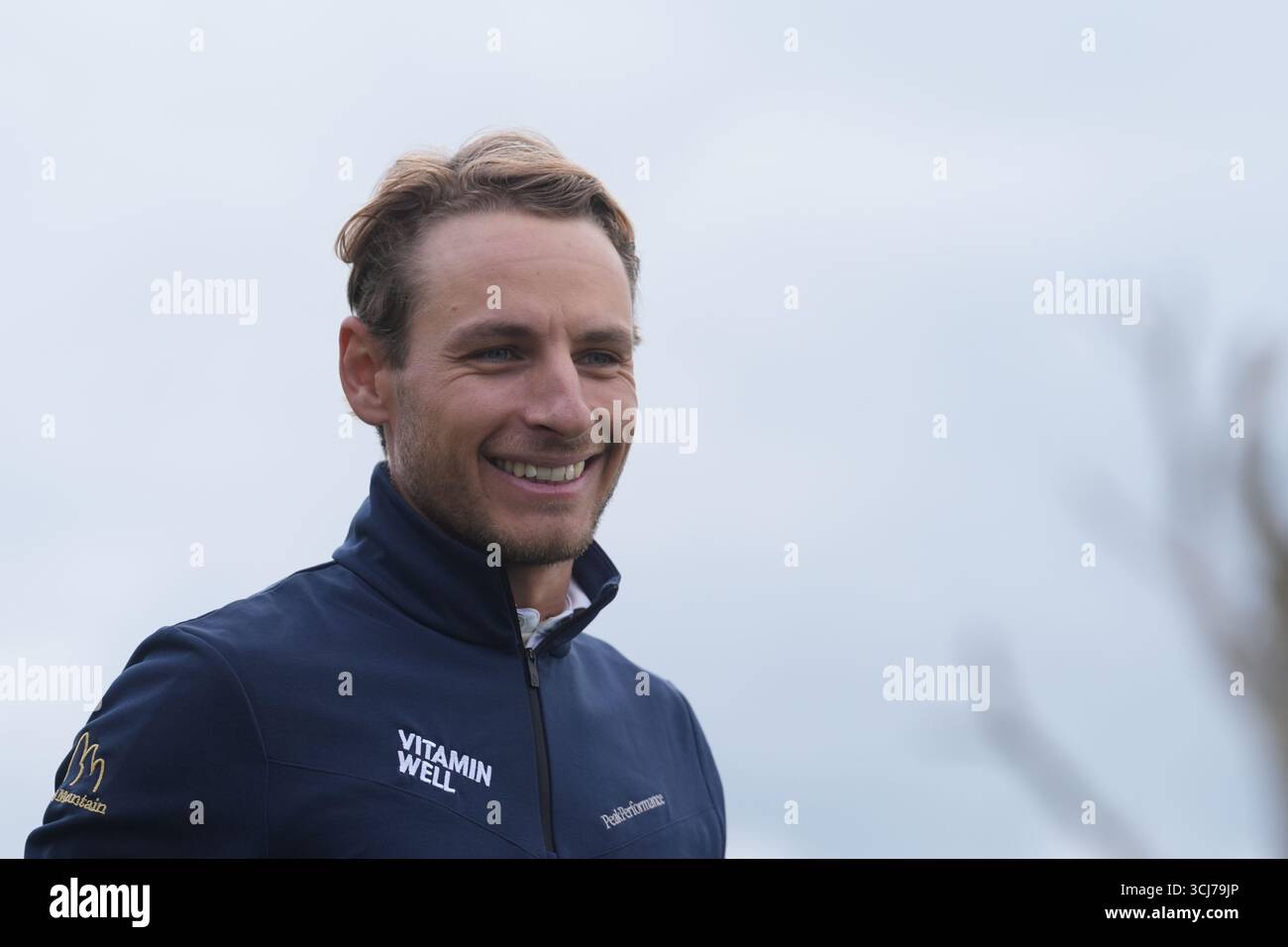 Sweden's Joakim Lagergren on day two of the 2025 Amgen Irish Open at ...