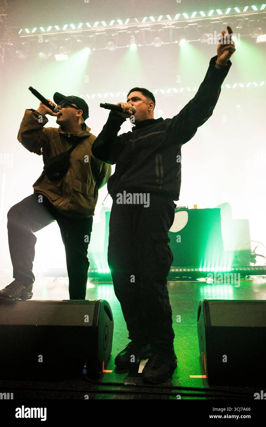 Copenhagen, Denmark. 04th, September 2025. The Irish hip-hop trio ...