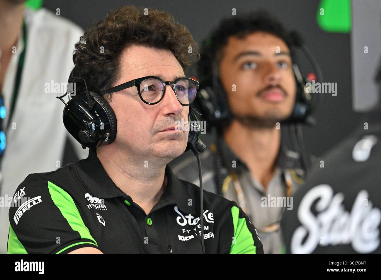 MONZA, ITALY - SEPTEMBER 05: Mattia Binotto of Italy and Stake F1 Team ...