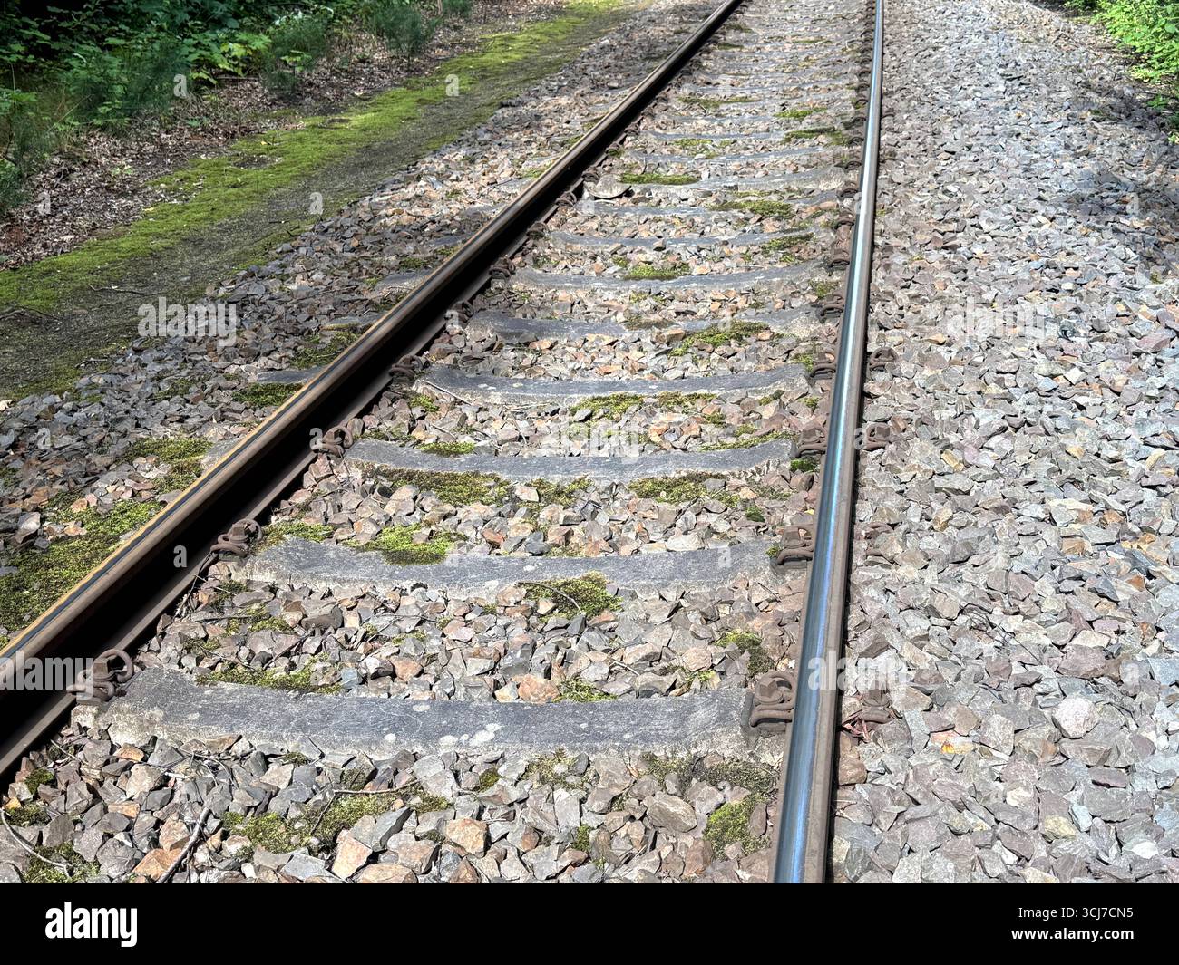 Bahngleis Bahnstrecke Gleis *** Railroad track Railway line Track ...