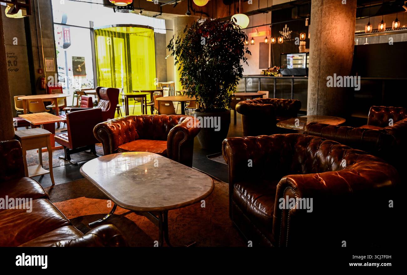 04 September 2025, Berlin: Market hall "Kalle Halle" in the creative ...