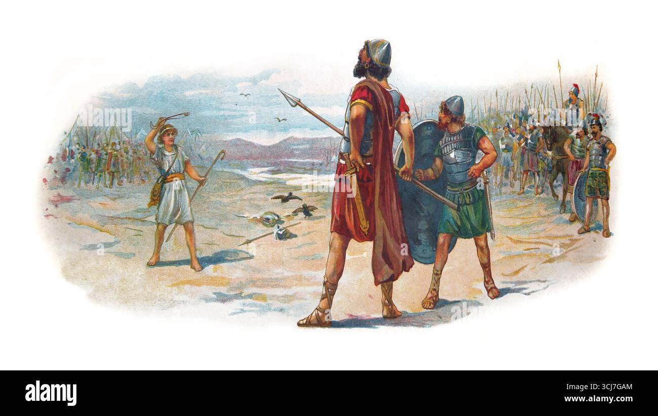Battle of david Cut Out Stock Images & Pictures - Alamy