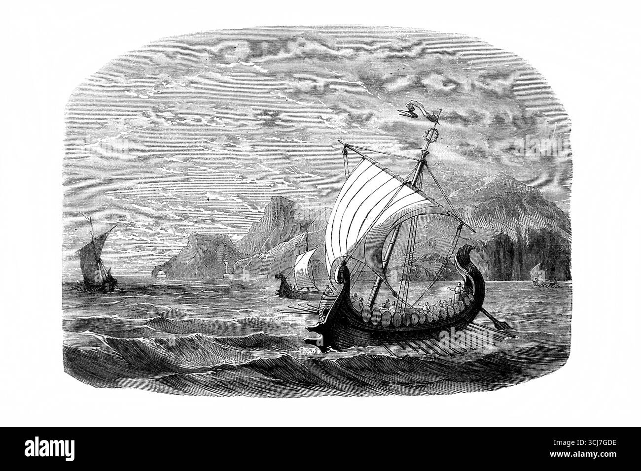 Illustration of the Ship Saint Paul the Apostle was journeying on to ...