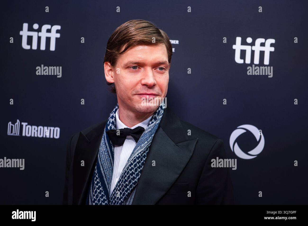 Billy Howle arrives on the red carpet for "Palestine 36" at the Toronto ...
