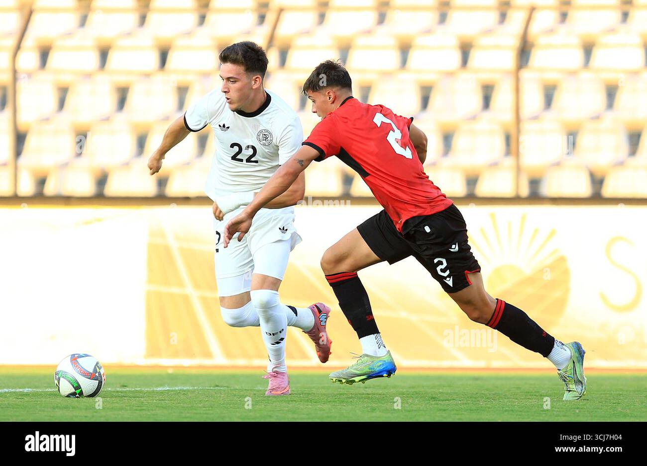 Elbasan, Albania. 05th Sep, 2025. Soccer, U21 Men: International ...