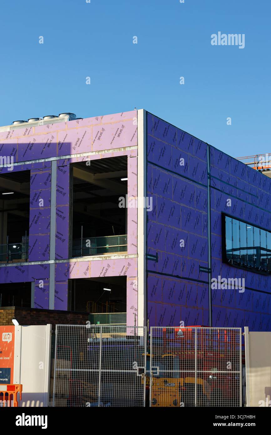 Radcliffe civic hub building construction site hi-res stock photography ...
