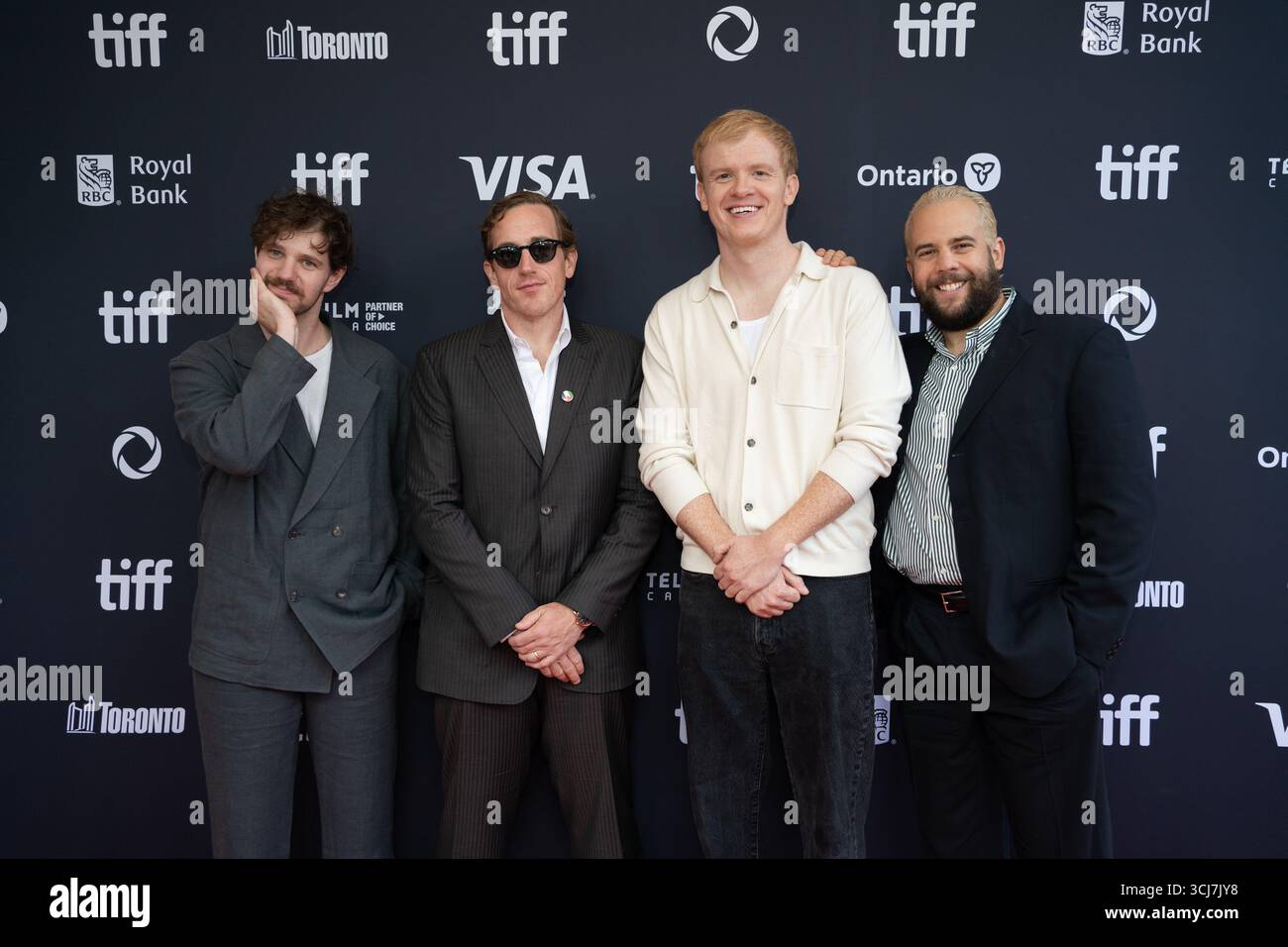 (L-R) Harris Mayersohn, Conner O'Malley, Danny Scharar, and Eric Rahill ...