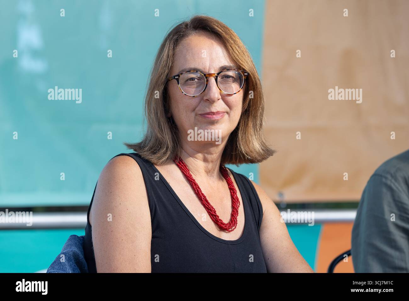 Alessandra Cattoi participates in "Terra!", the party organized by the ...