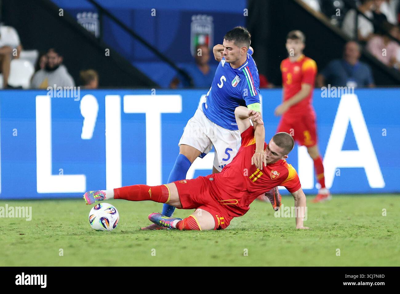 jukovic medo, lipani luca during the Euro Under21 qualifications soccer ...