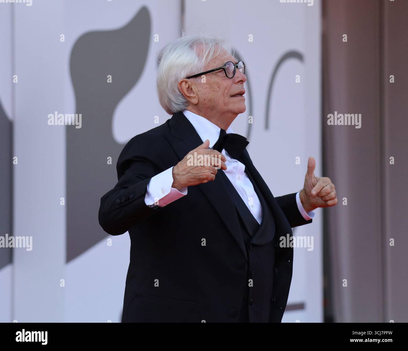 Venice, Italy, 5th September, 2025. Nino D'Angelo arriving on the red ...
