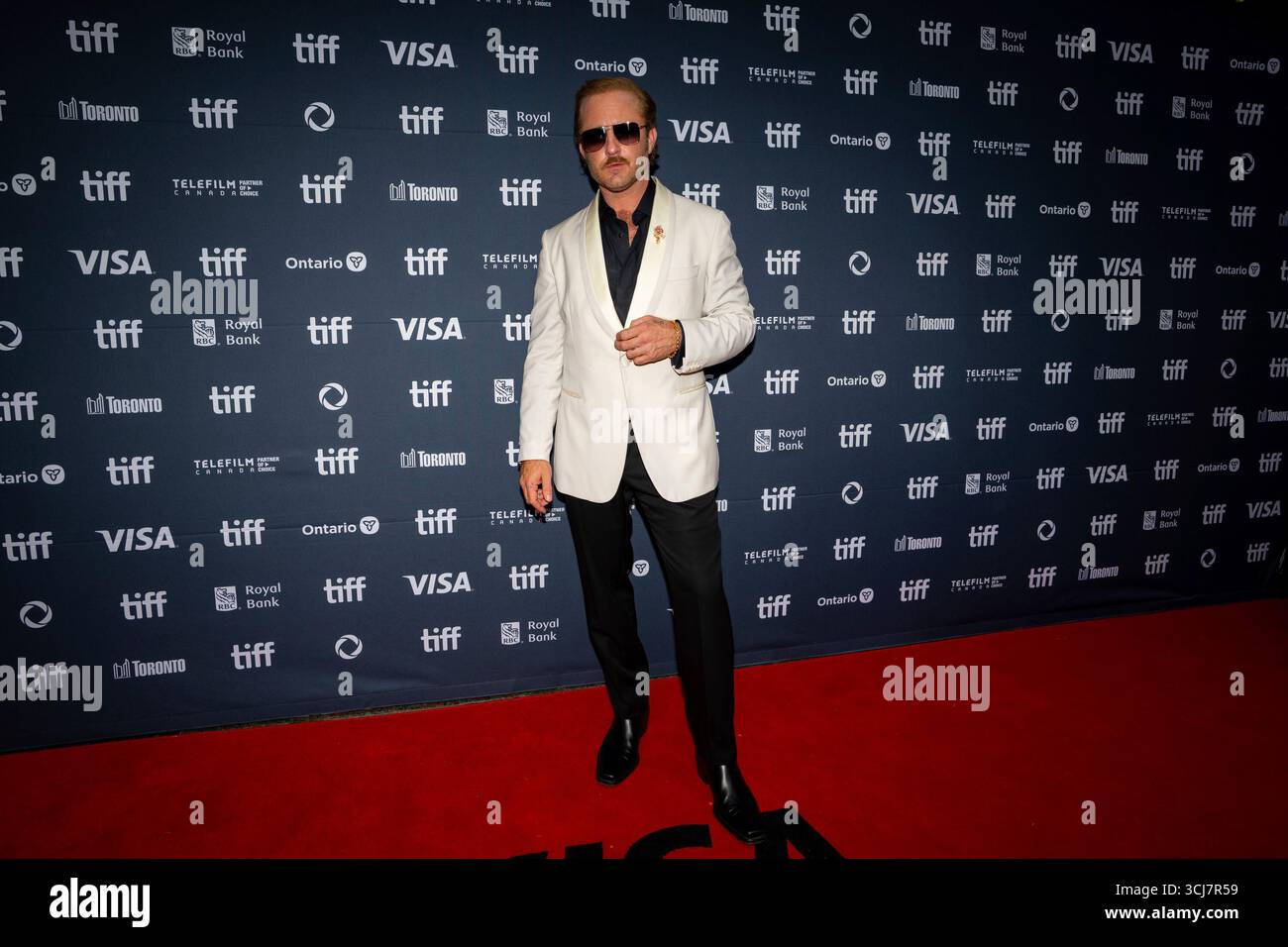 Ben Foster poses for photographs as he walks the red carpet at the ...