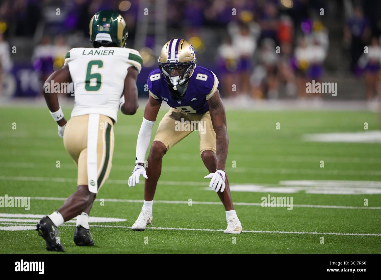 Washington cornerback Tacario Davis (8) in action against Colorado ...