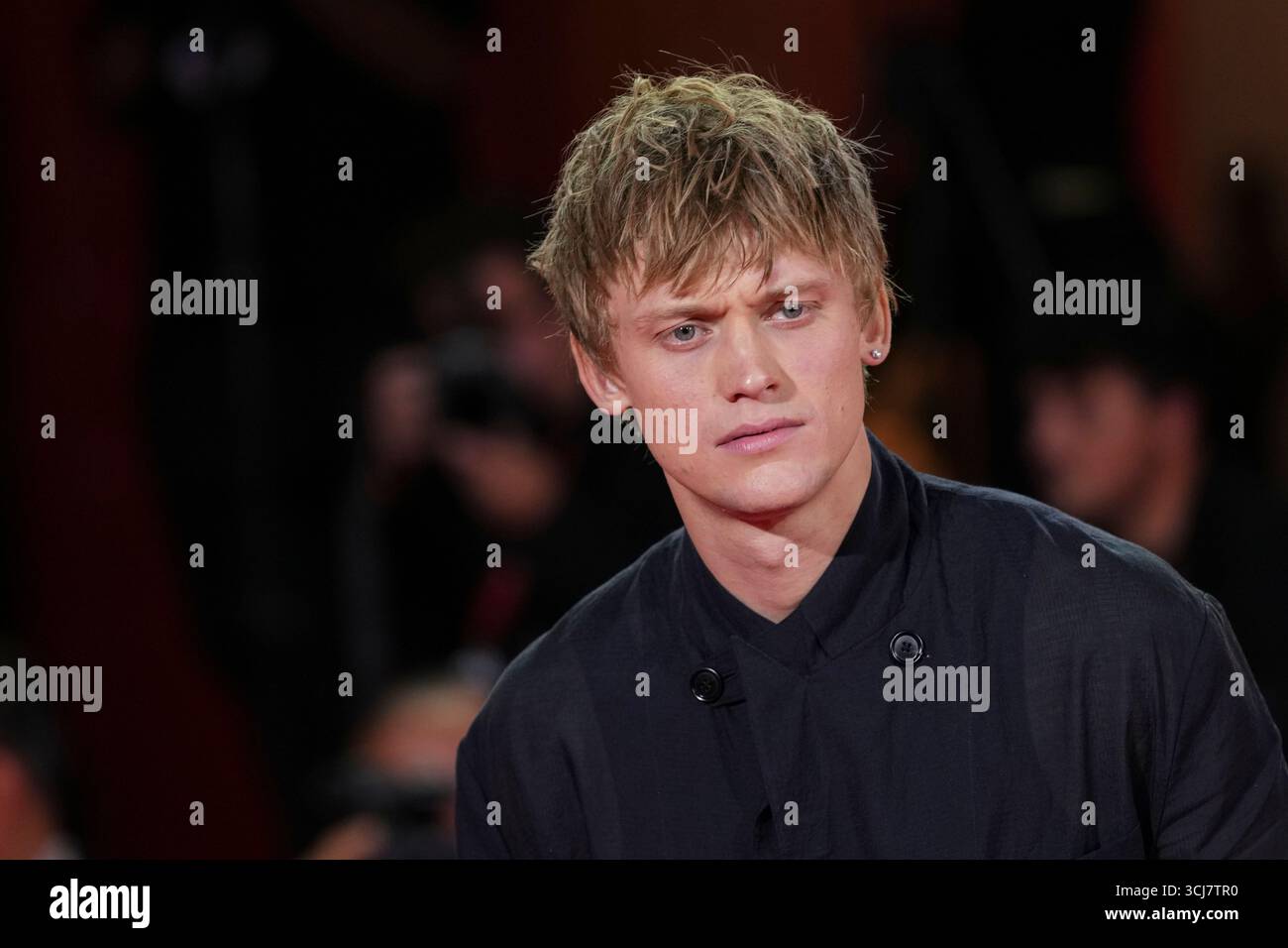 Enzo Brumm poses for photographers at the red carpet for the film ...
