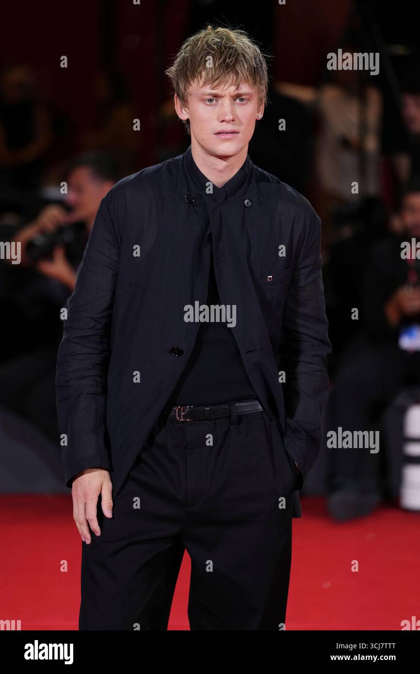 Enzo Brumm poses for photographers at the red carpet for the film ...