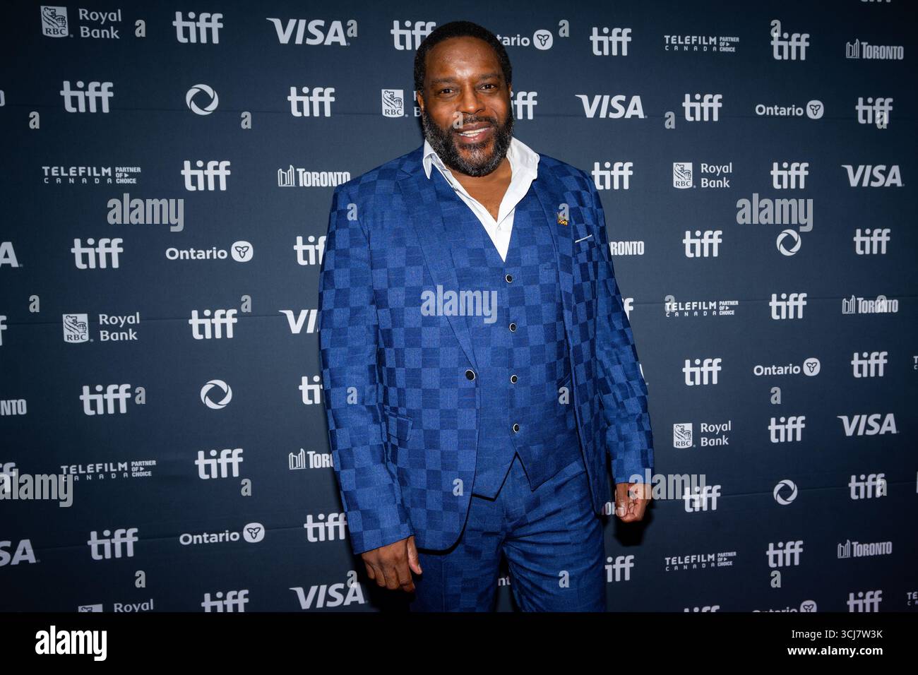 Chad Coleman poses for photographs as he walks the red carpet at the ...