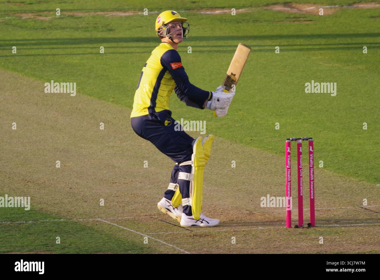 Chester-le-Street, England, 05 September 2025. Toby Albert batting for ...