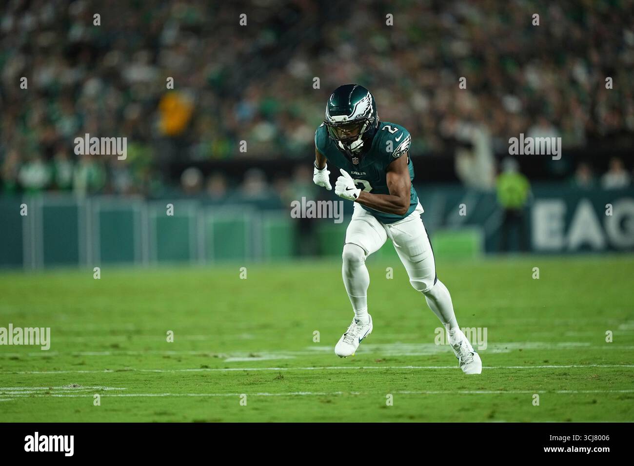 Philadelphia Eagles' Jahan Dotson in action during an NFL football game ...
