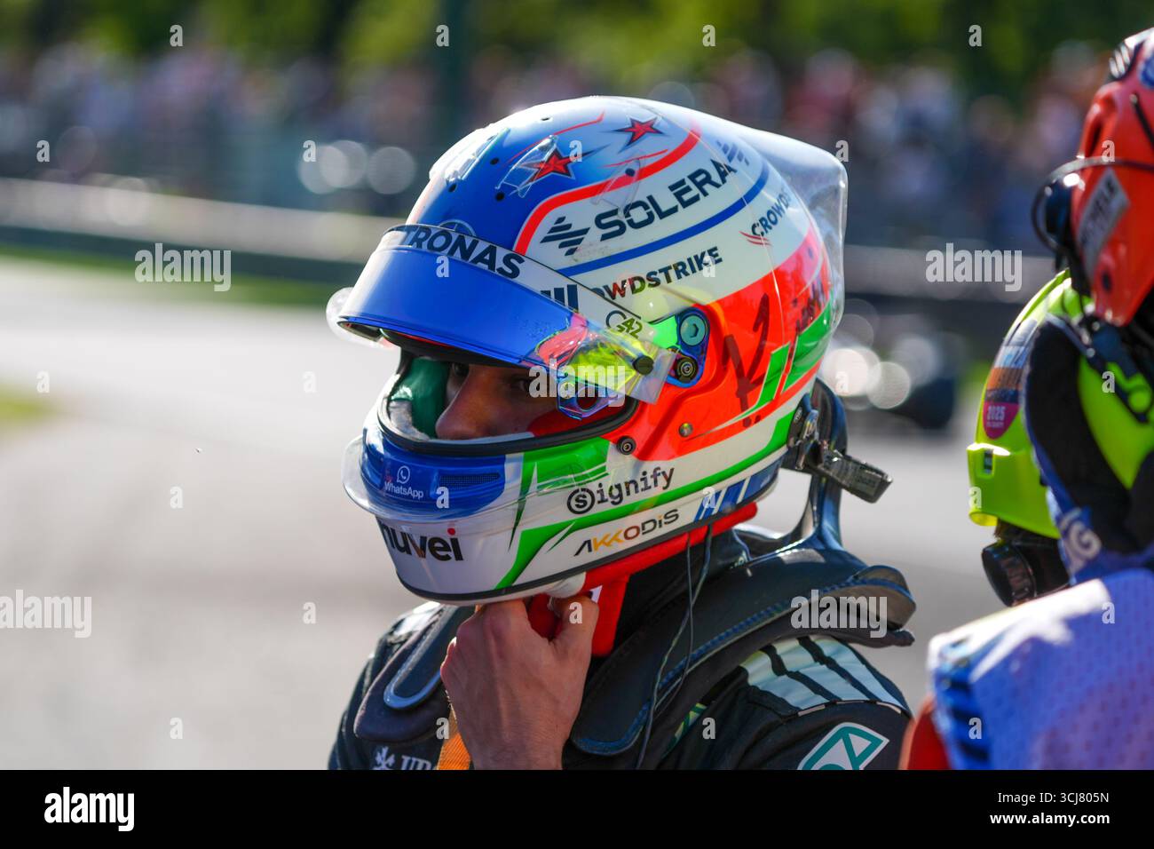Monza, Italy. 5 Sep, 2025. Andrea Kimi Antonelli, during the Formula 1 ...