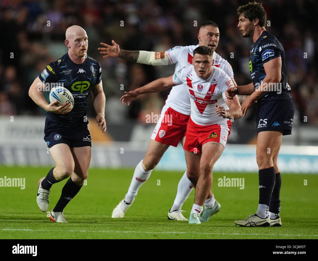 St Helens' Joe Batchelor during the Betfred Super League match at the ...
