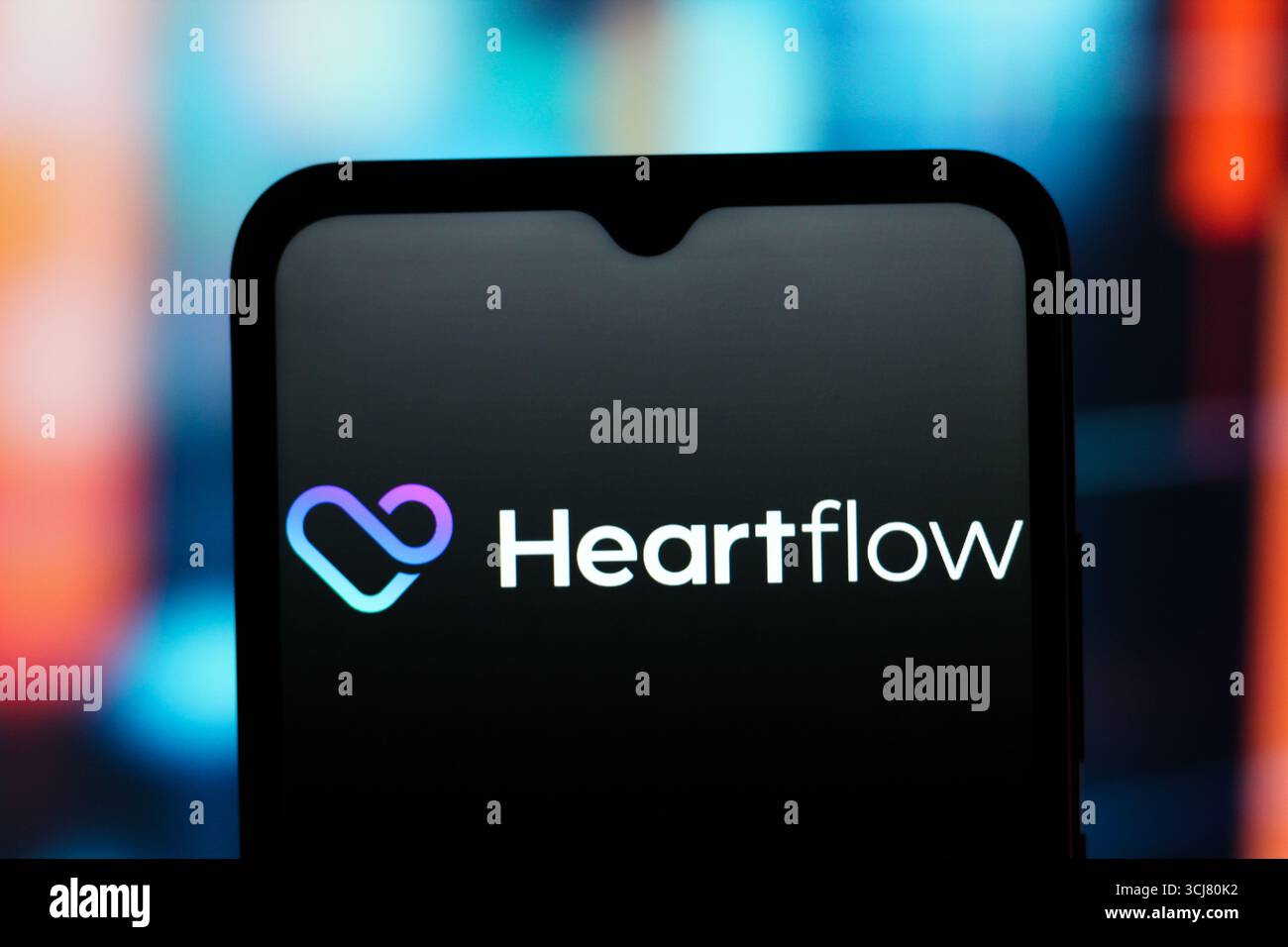 September 5, 2025, Canada: In this photo illustration, the HeartFlow ...