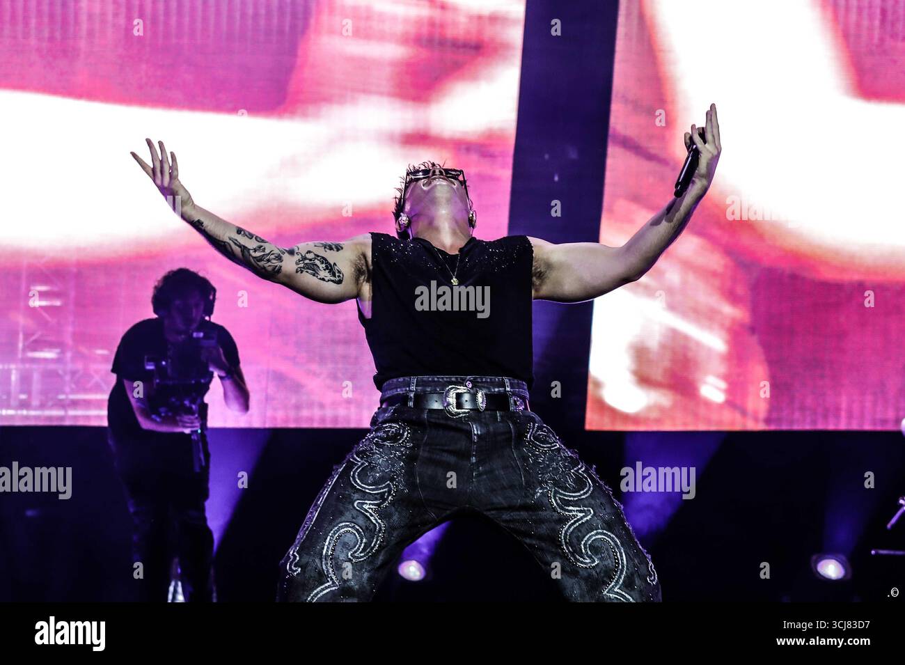 Olly during the Music Concert Olly on September 04, 2025 at the ...