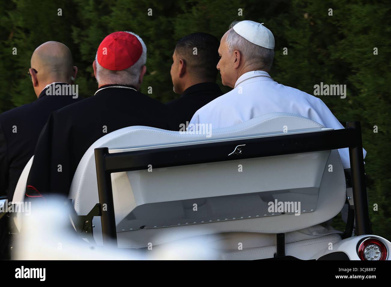 September 5, 2025 - Castel Gandolfo, Pontifical Villas. POPE LEONE XIV ...