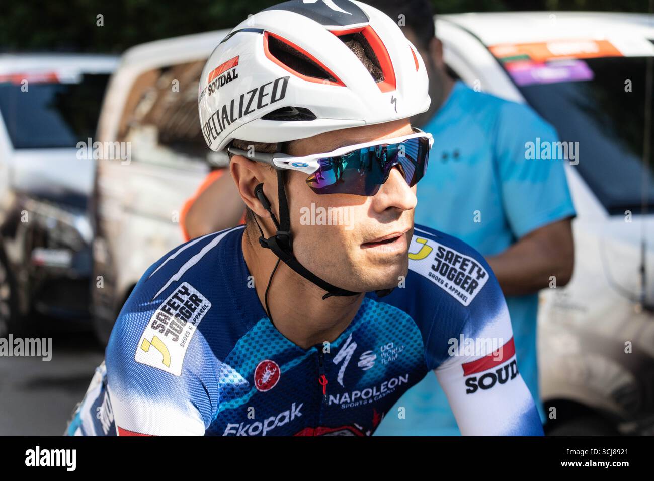 Cabezón de la Sal, Spain. 5th Sep, 2025. Mikel Landa (Soudal Quick-Step ...