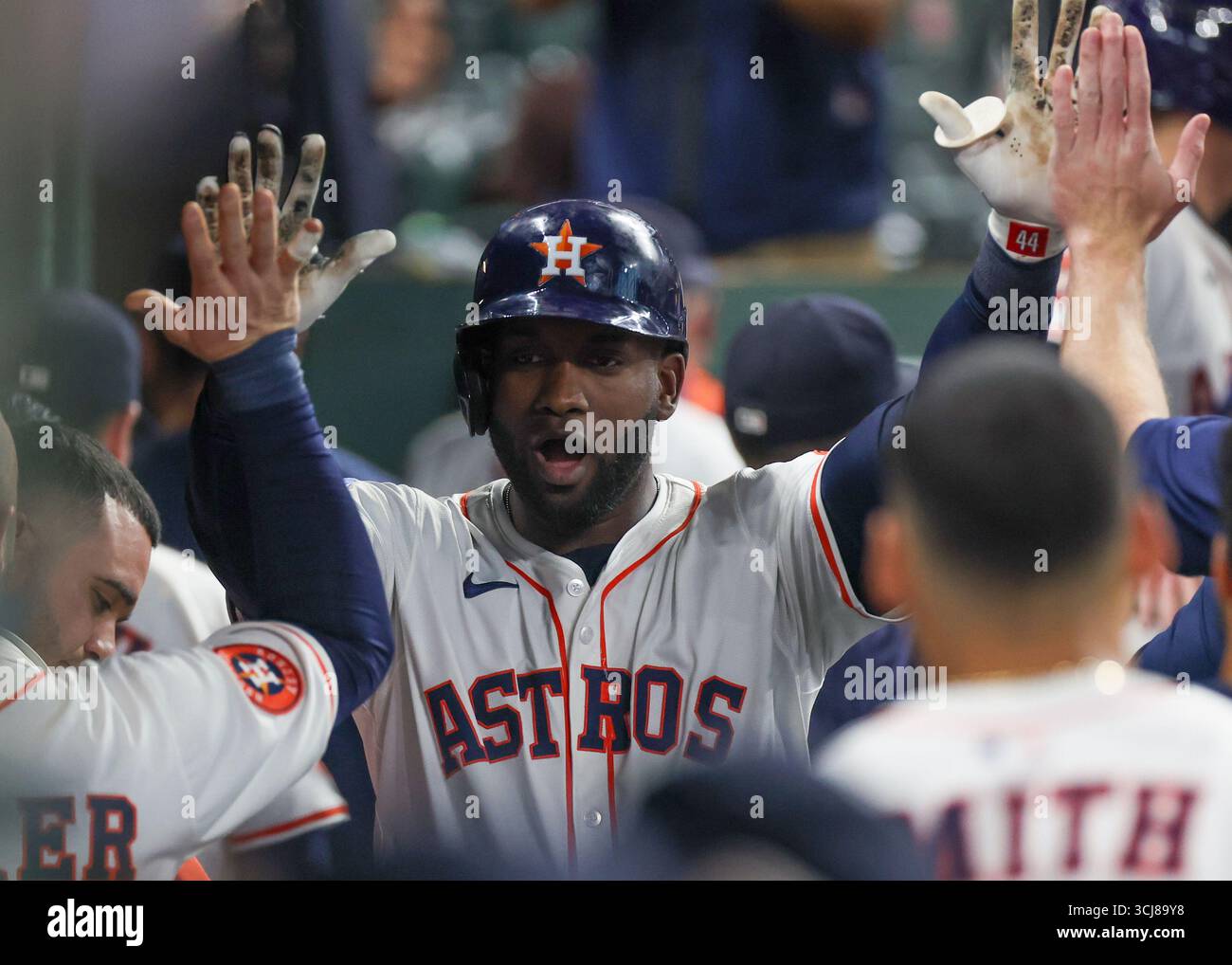 HOUSTON, TX - SEPTEMBER 04: during the MLB game between the New York ...