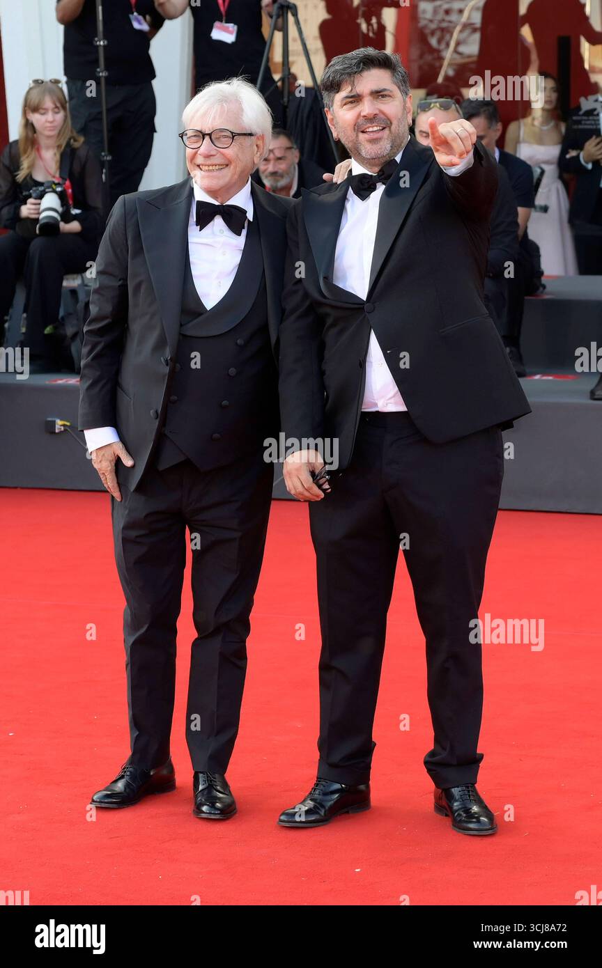Nino D Angelo mit Sohn Toni D Angelo bei der Premiere des ...