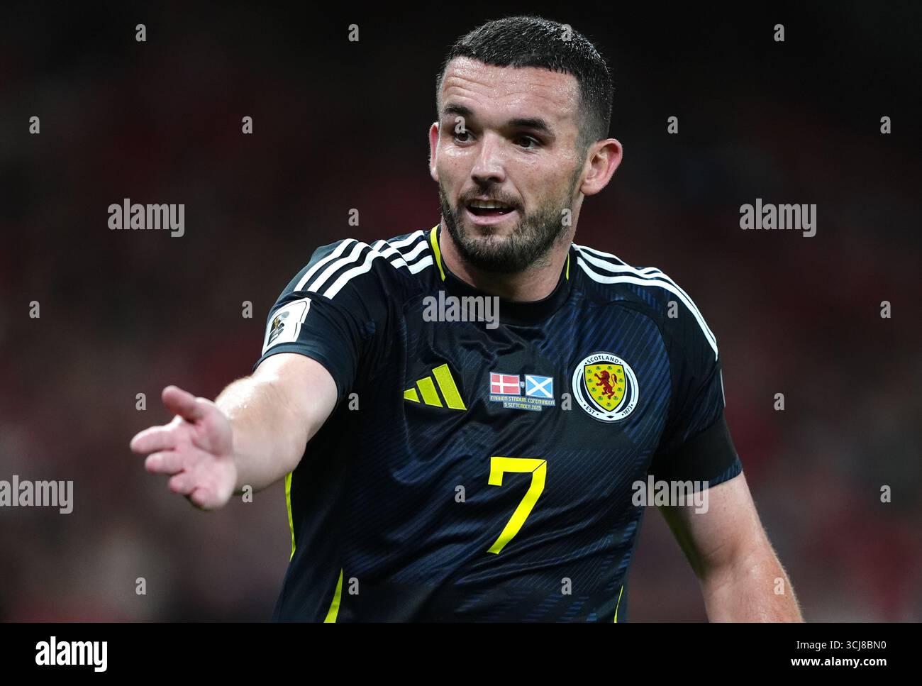 Scotland's John McGinn during the World Cup European Qualifiers group C ...