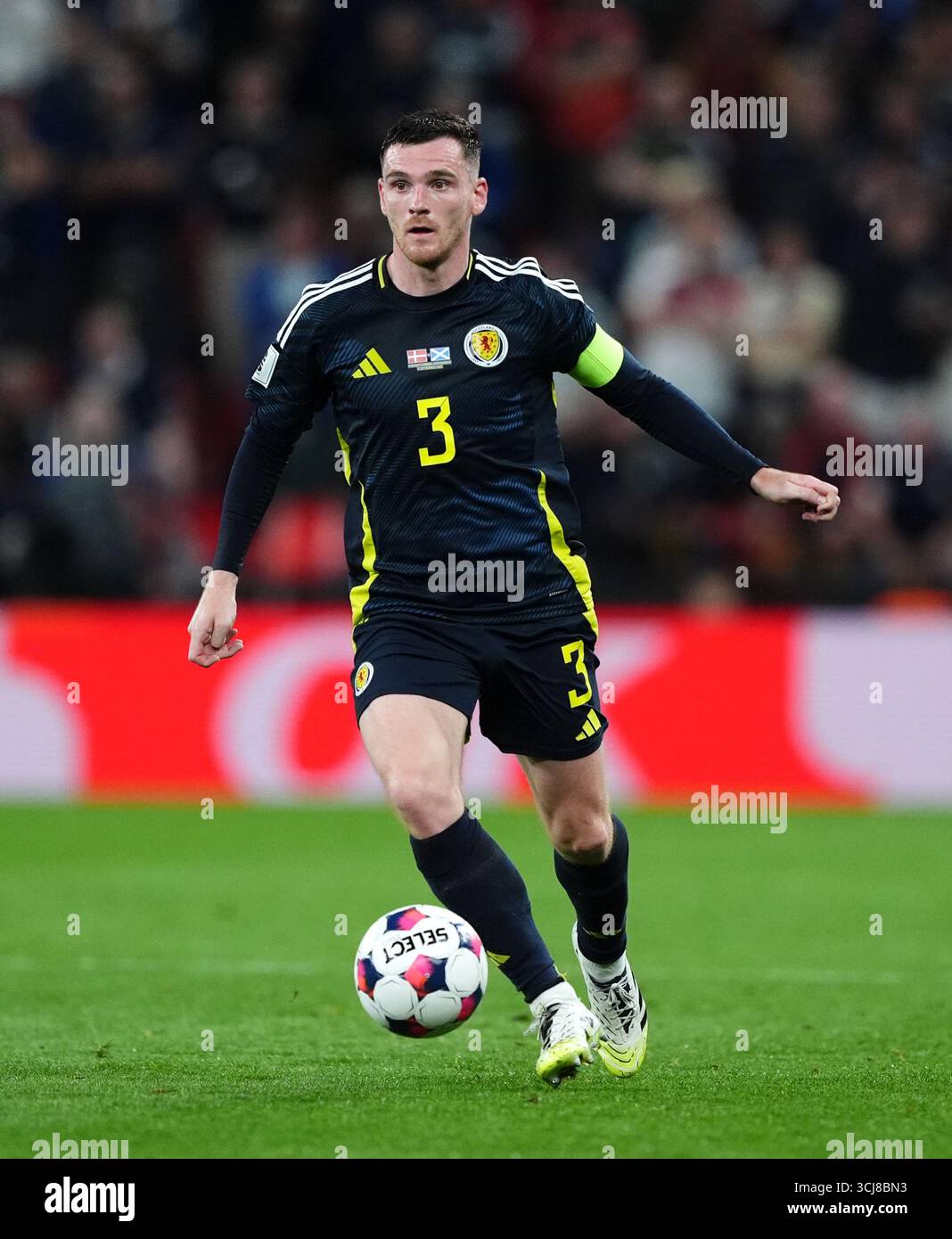 Scotland's Andy Robertson during the World Cup European Qualifiers ...