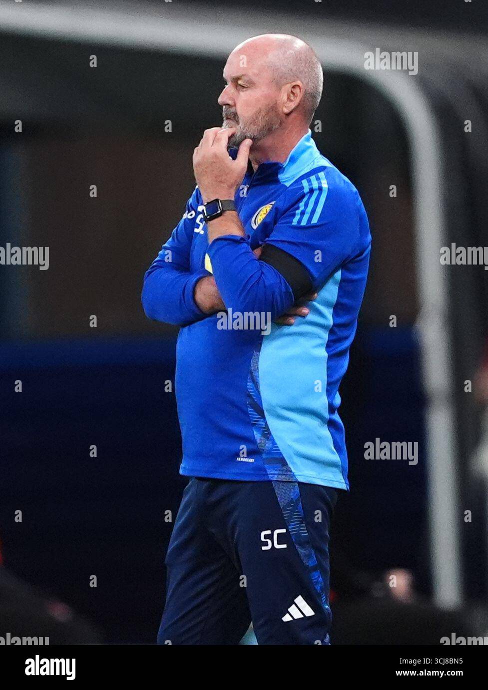 Scotland manager Steve Clarke during the World Cup European Qualifiers ...
