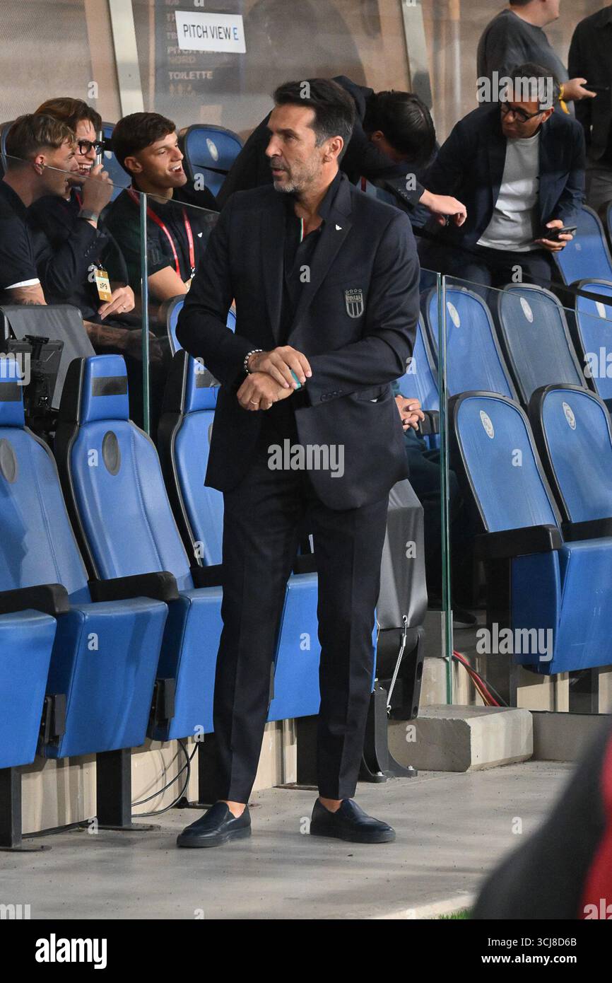 New Balance Stadium, Bergamo, Italy - Gianluigi Buffon of Italy during ...