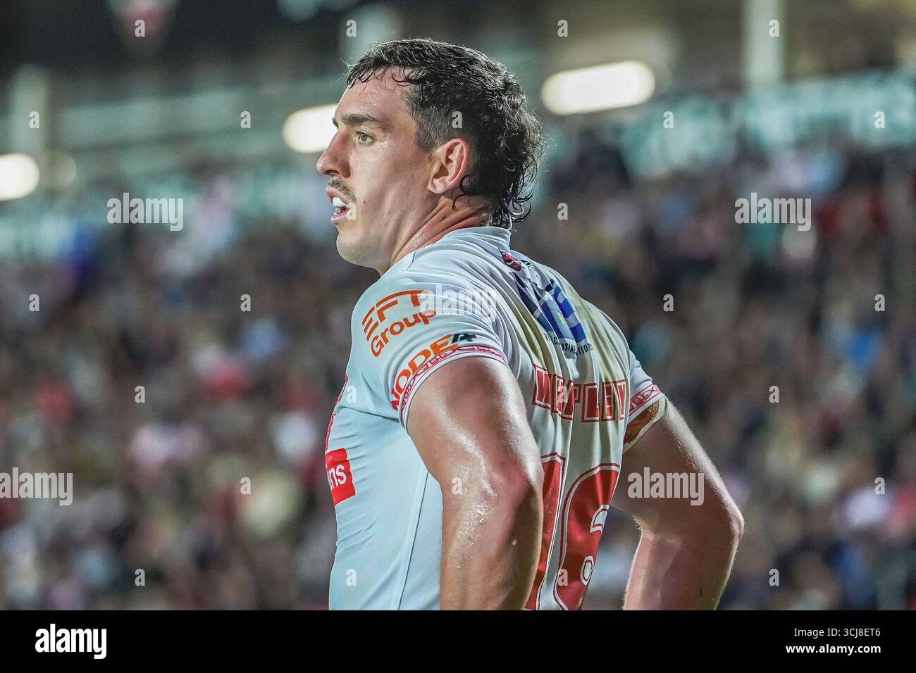 ST HLENES, ENGLAND - September 5: Matt Whitley of St Helens. Betfred ...