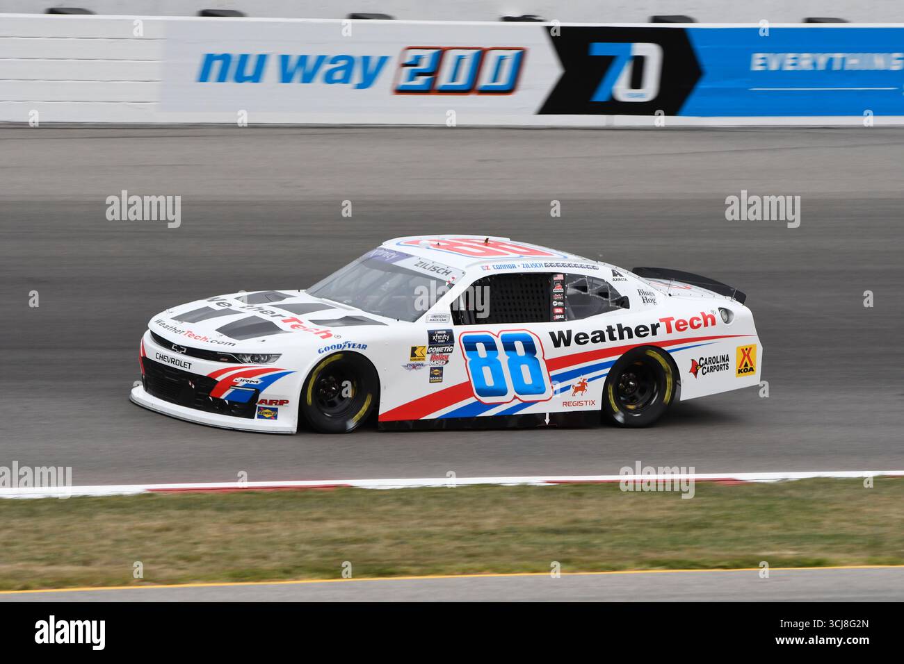 MADISON, IL - SEPTEMBER 05: Connor Zilisch (#88 JR Motorsports ...