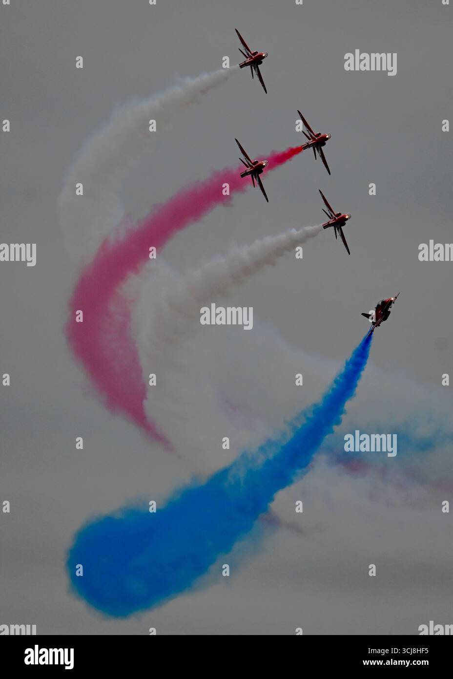 The RAF Red Arrows 5th September 2025 Stock Photo - Alamy