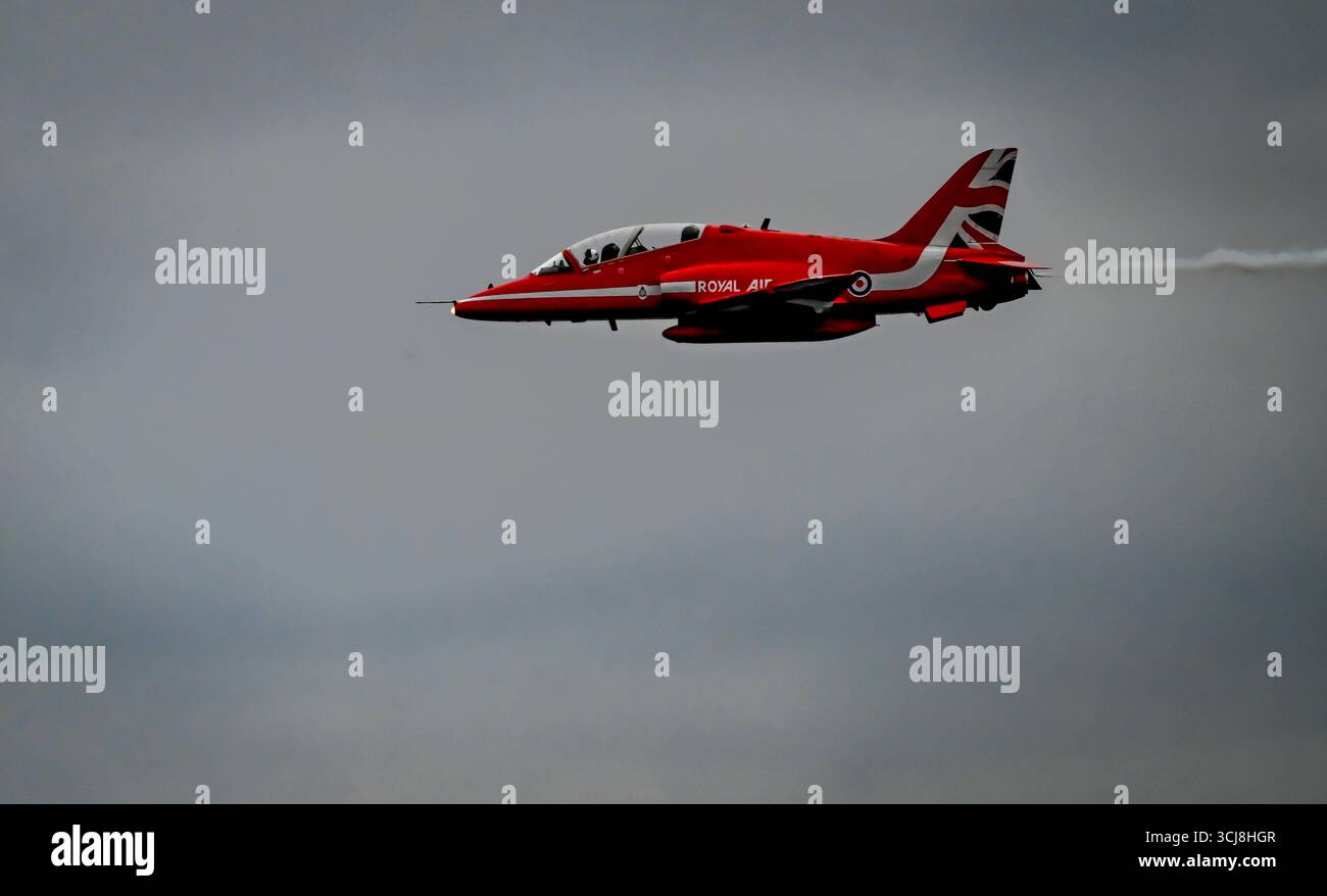 The RAF Red Arrows 5th September 2025 Stock Photo - Alamy