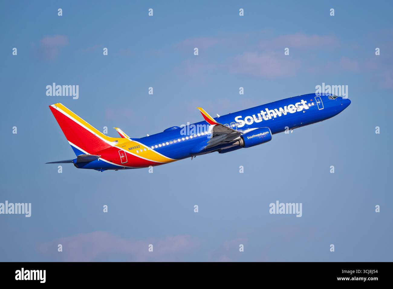 Harry Reid Airport 8-30-2025 Las Vegas NV USA Southwest Airlines Boeing ...