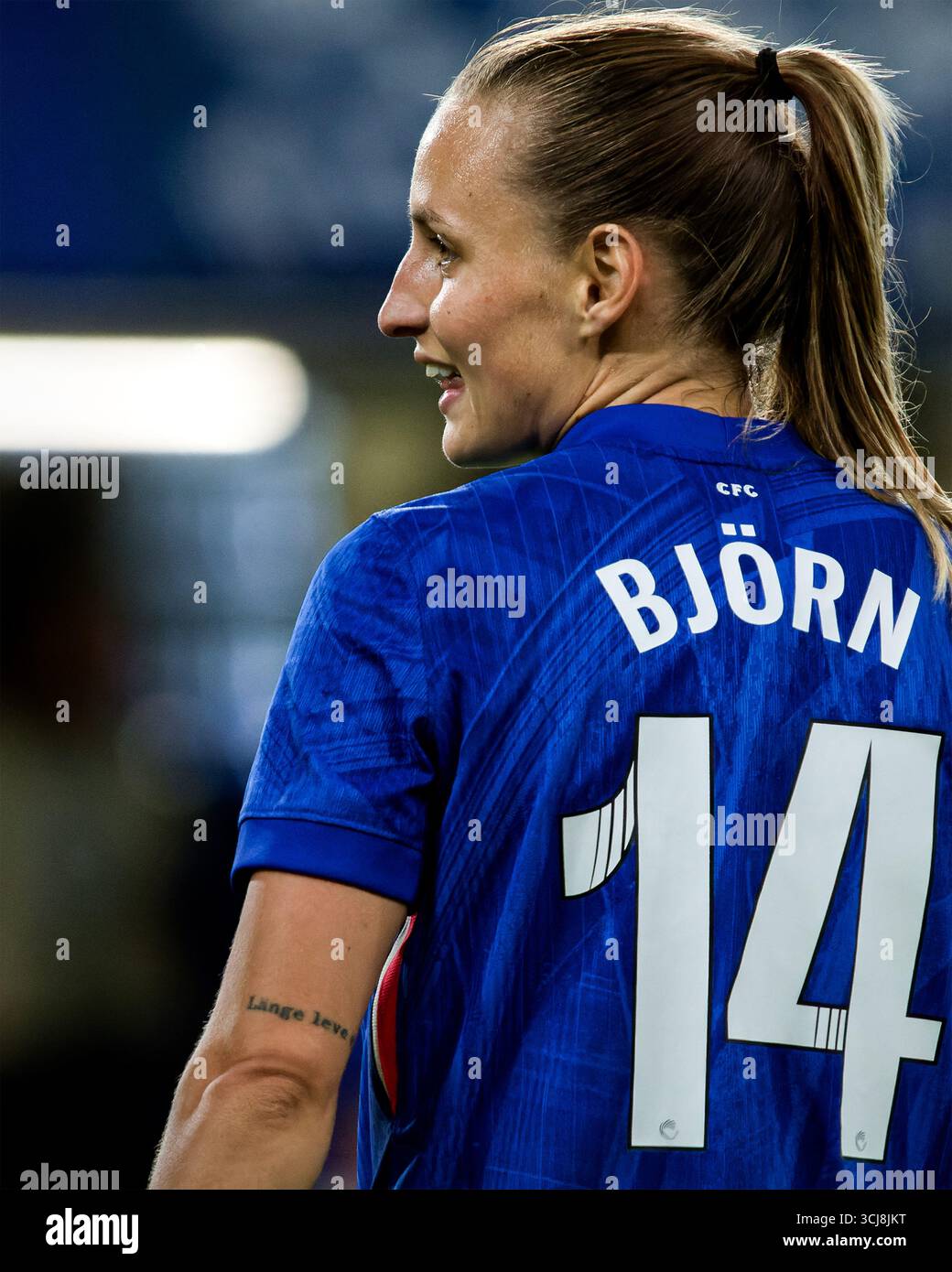 London, England, September 05 2025: Nathalie Bjorn (14 Chelsea) during ...