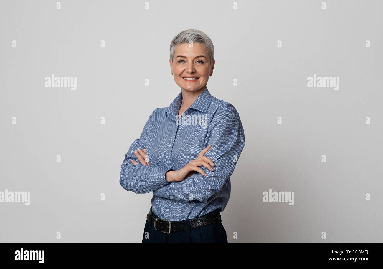 Female entrepreneurship confident middle hi-res stock photography and ...