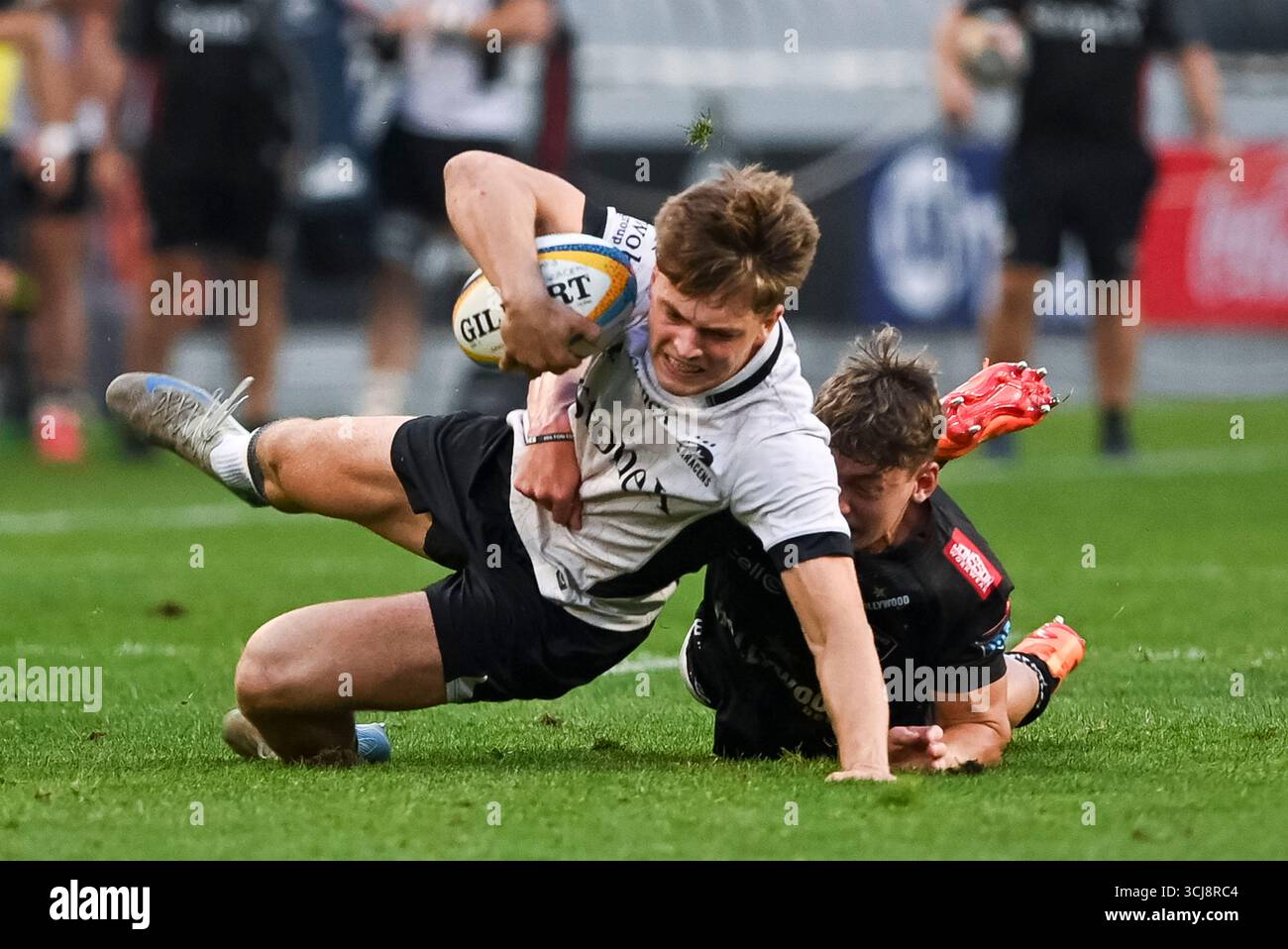 Jack Bracken of Saracens during the match between Hollywoodbets Sharks ...