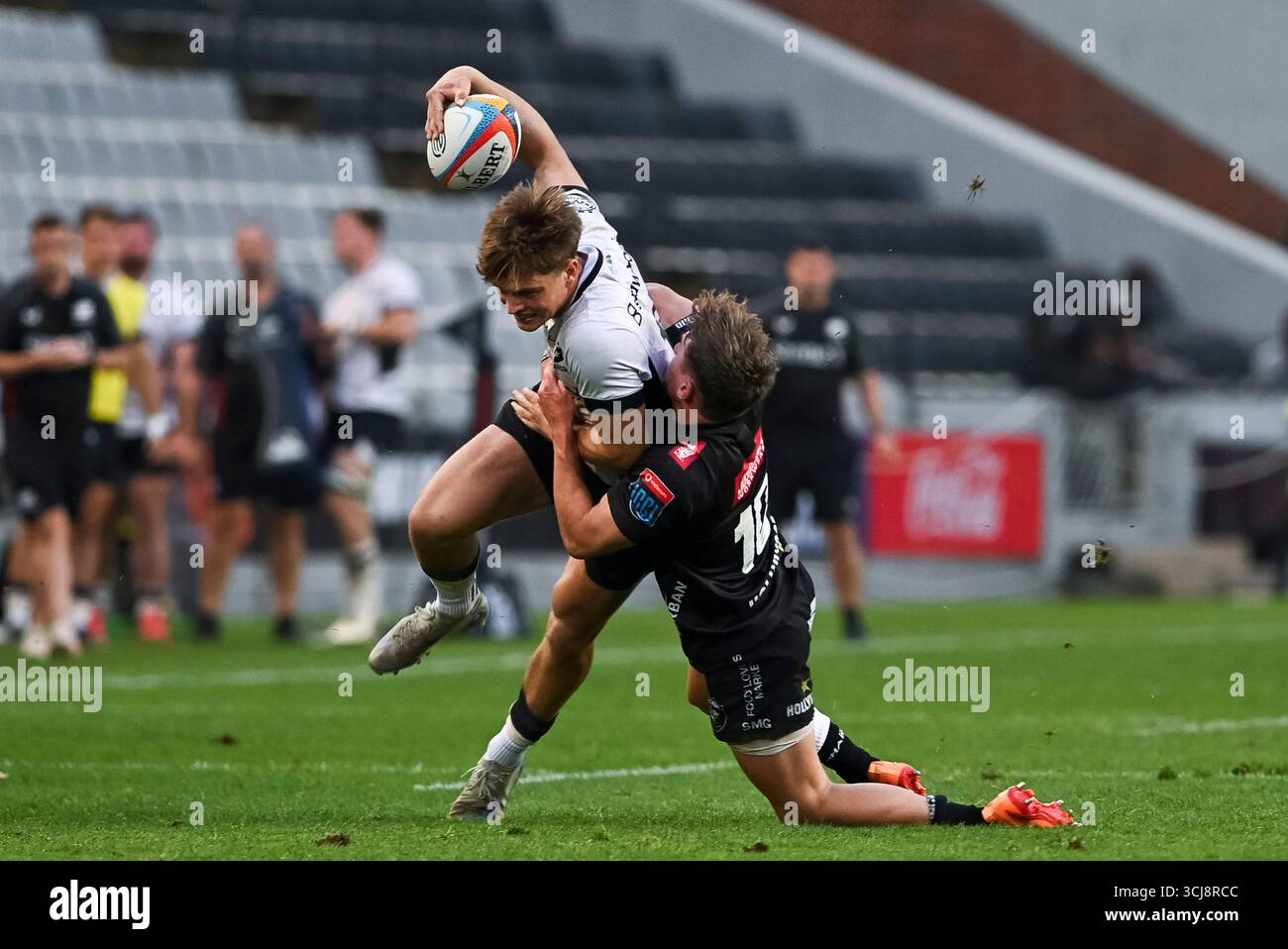 Jack Bracken of Saracens during the match between Hollywoodbets Sharks ...