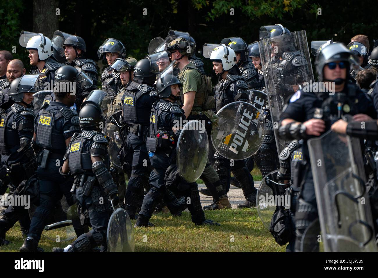 During a training exercise involving local and federal law enforcement ...