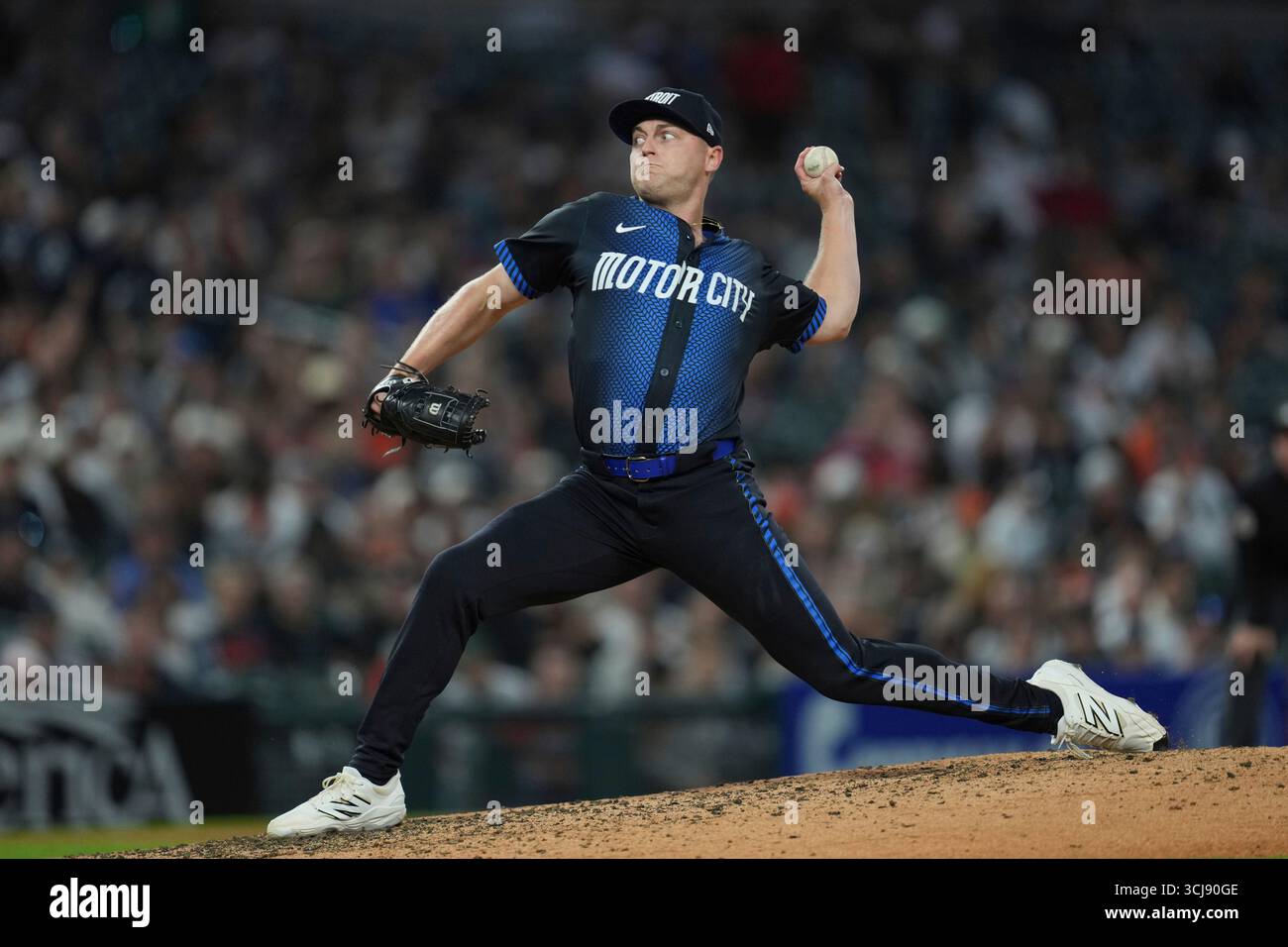 Detroit Tigers pitcher Bailey Horn throws against the Chicago White Sox ...