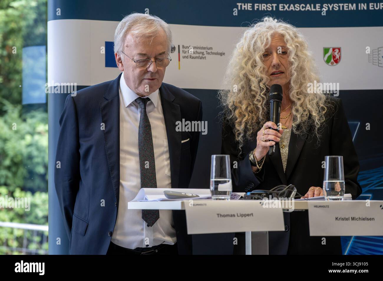 Festakt zum Start des Exascale-Rechners JUPITER in Jülich. Im Bild Prof. Dr. Kristel Michielsen ...