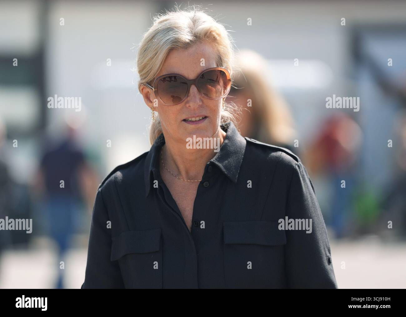 The Duchess of Edinburgh during her visit to Spruce Meadows multi ...