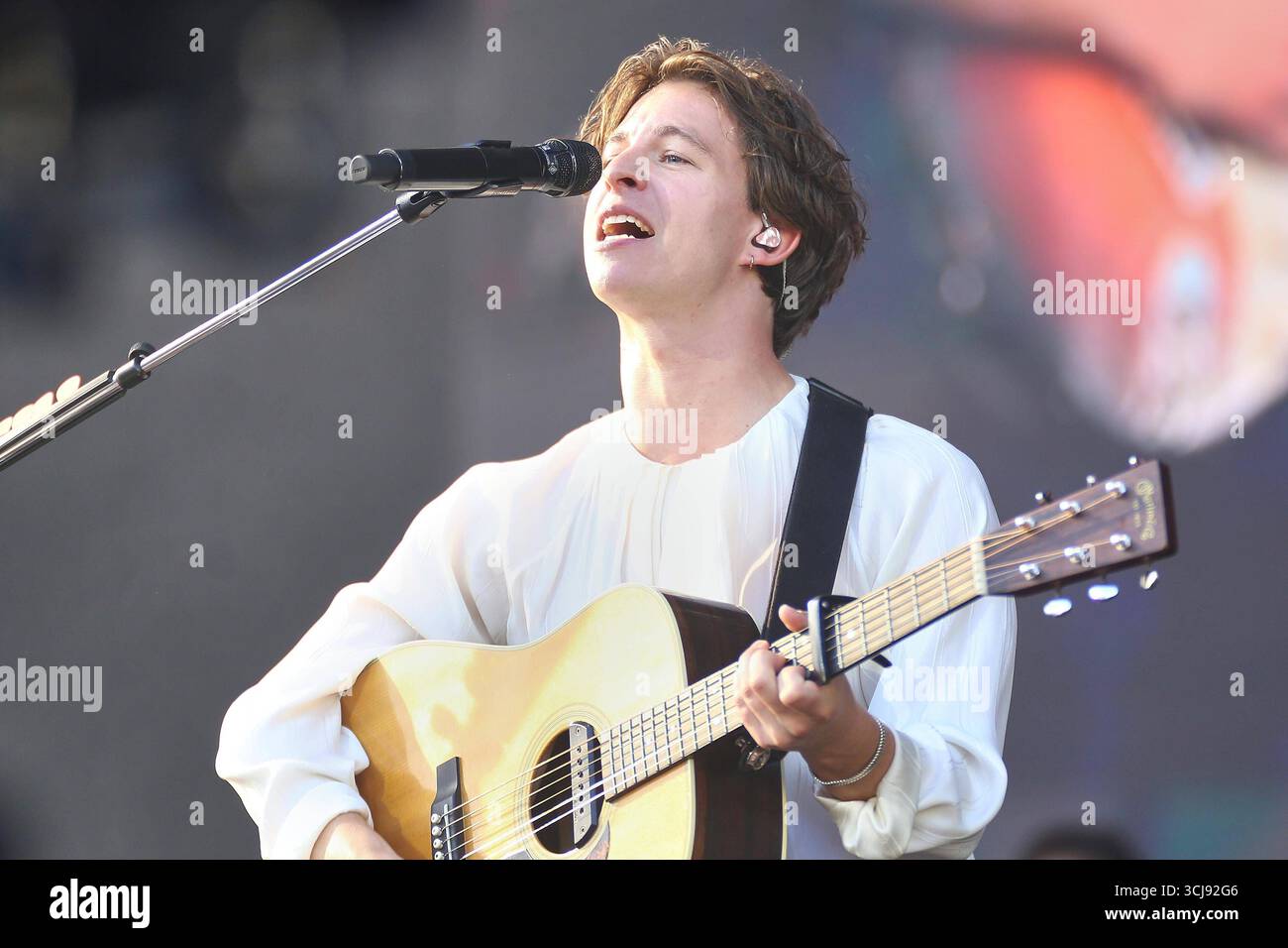 München, Bayern, Deutschland, 31.08.2025: Olympiapark: Superbloom ...