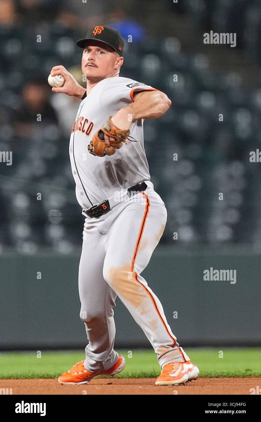 San Francisco Giants third baseman Matt Chapman (26) in the seventh ...